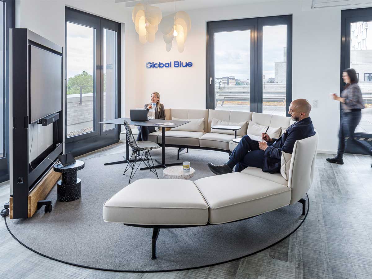 Die neuen Arbeitswelten bei Global Blue - vielfältig, urban, vernetzt ...